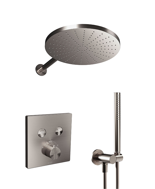 Blaufoss Smartbox Switch-line thermostat-armatur Unterputz Regendusche ...