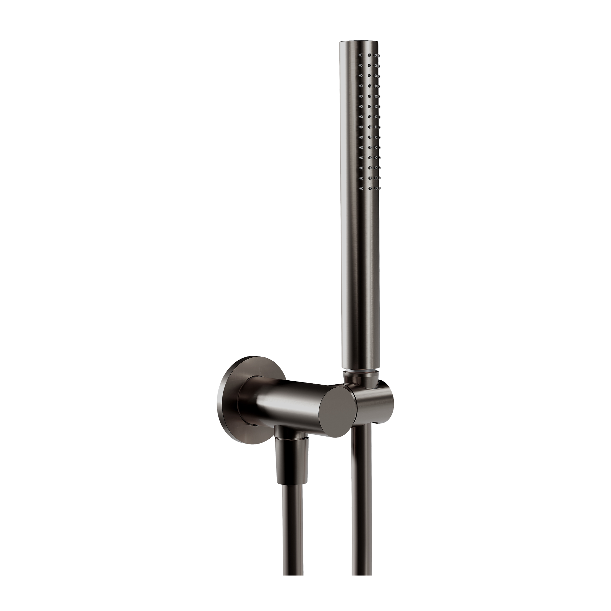 Blaufoss Round set douchette avec coude raccordement 1 fonction de jet ...