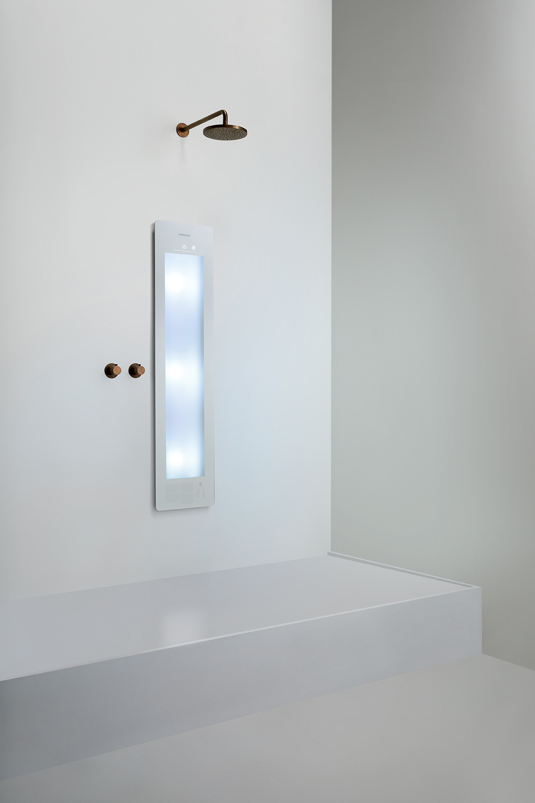 Sunshower Plus M Infrarood en UV therapie Wit | X²O Badkamers