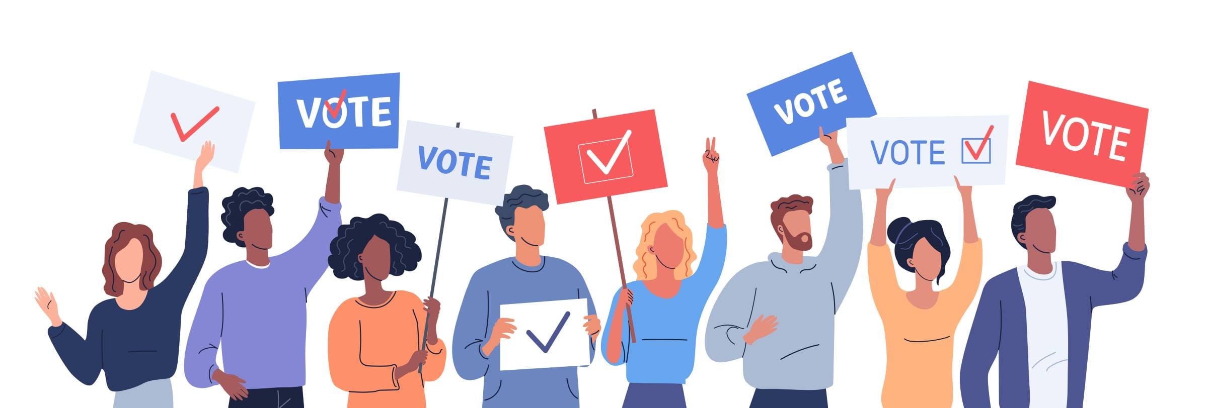 How to register and vote in the UK