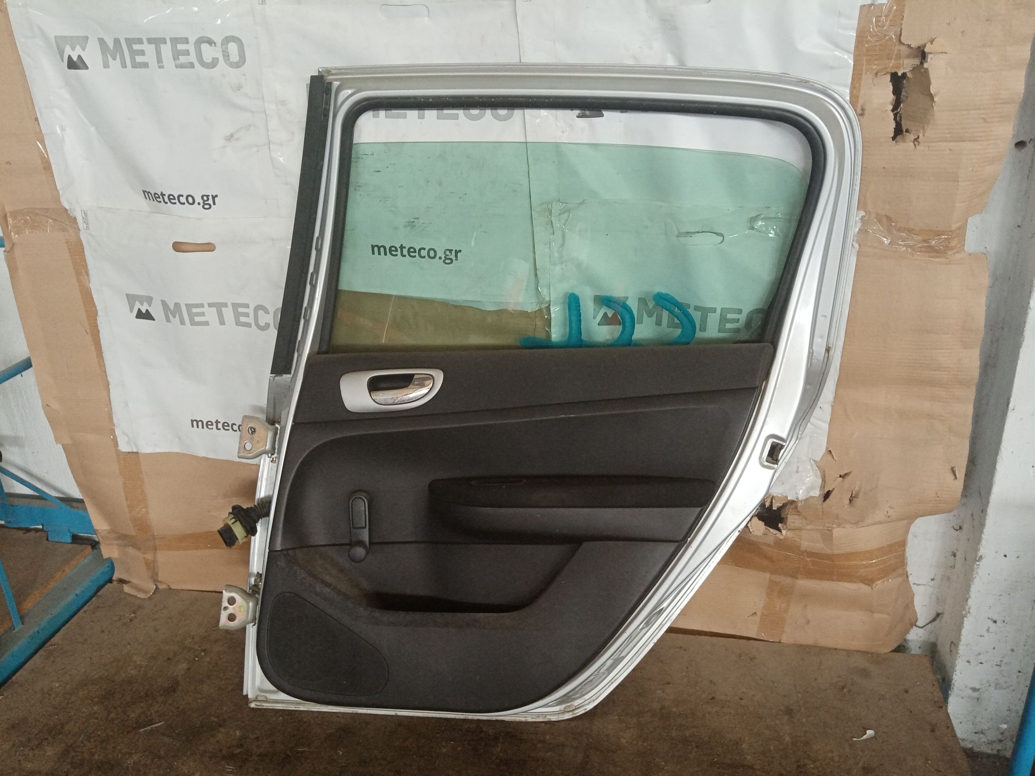 Door Rear Right Peugeot 307 (3A/C) Hatchback [2000-2012] - METECO Auto ...