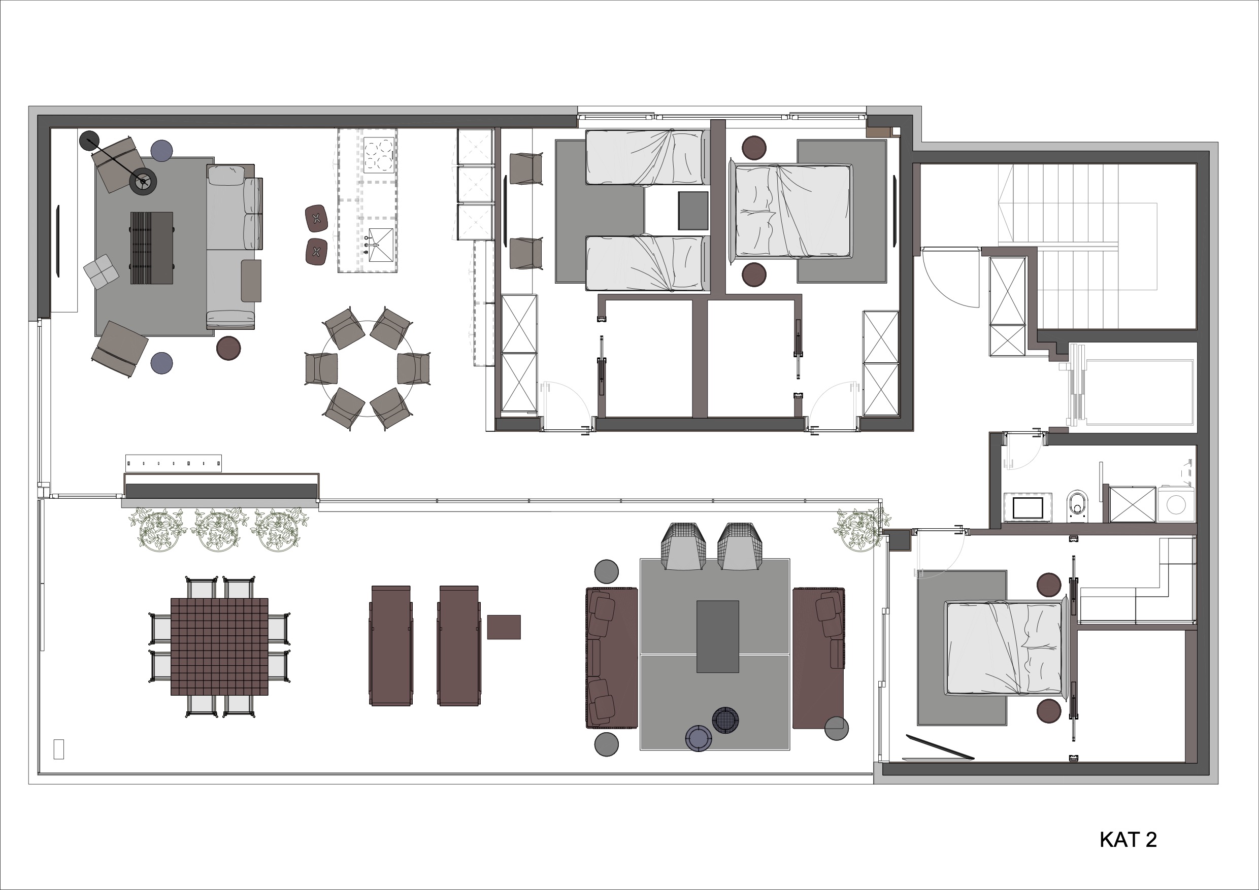 Zagreb, Jelenovac luksuzan četverosoban penthouse NOVO...