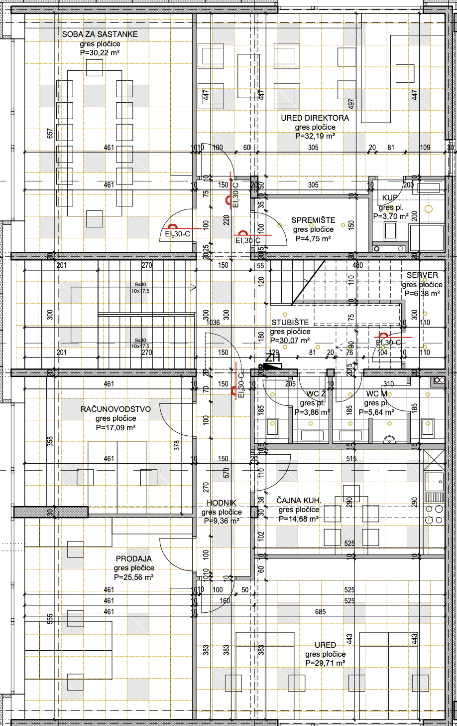 Zagreb, Ivanja Reka, poslovni prostori 55 m2 NOVOGRADN...