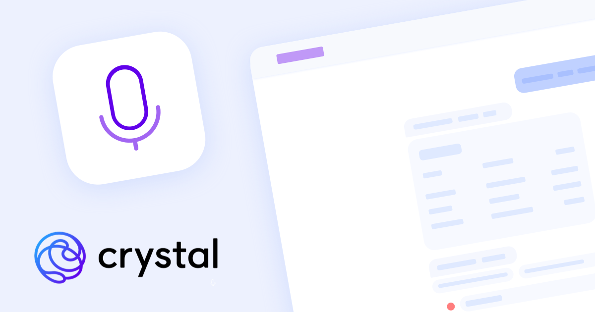Crystal, your AI assistant