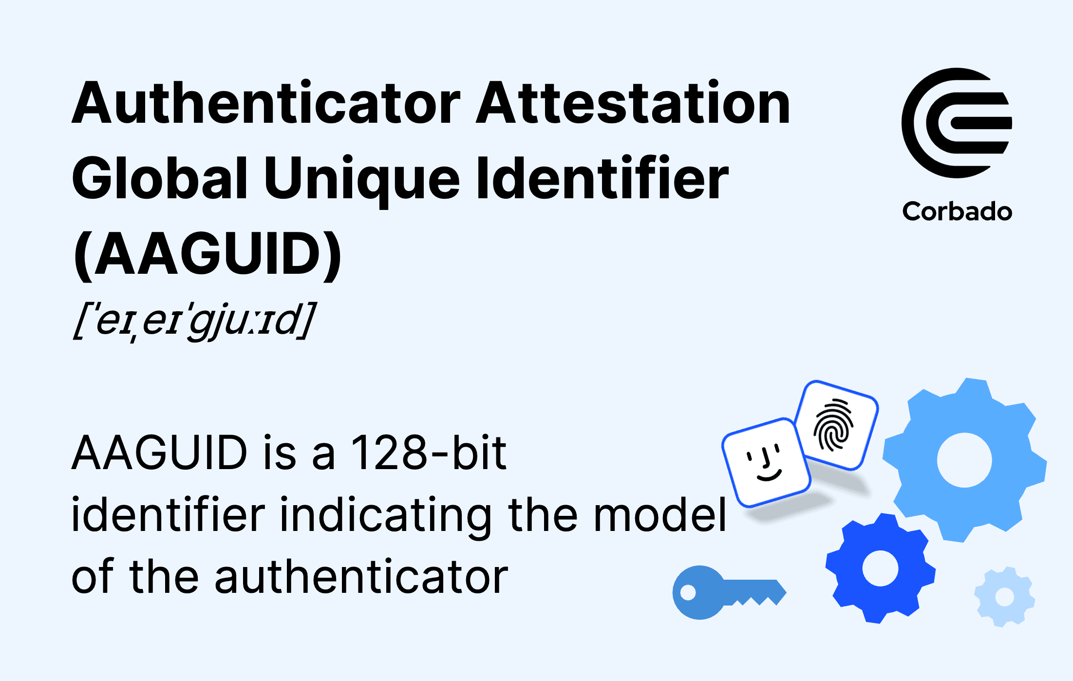 What is the AAGUID in WebAuthn?