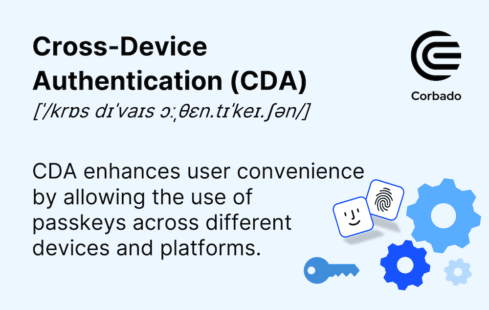 What is CDA (Cross-Device Authentication) in WebAuthn?