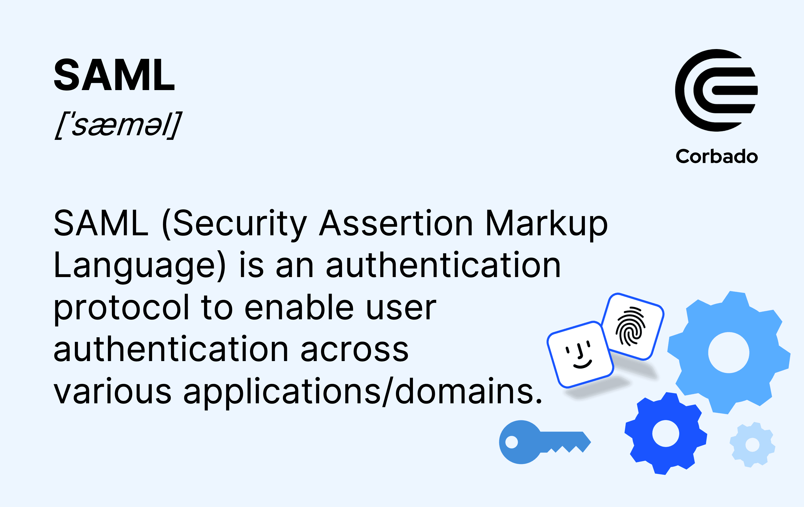 What is SAML (Security Assertion Markup Language)?