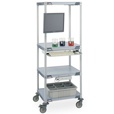 MetroMax I HPLC Cart - 2288 x 610 x 760 - 5 Shelf Single Unit | CSI ...