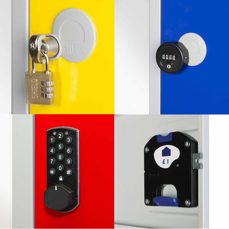 Locker Accessories and Locking Options