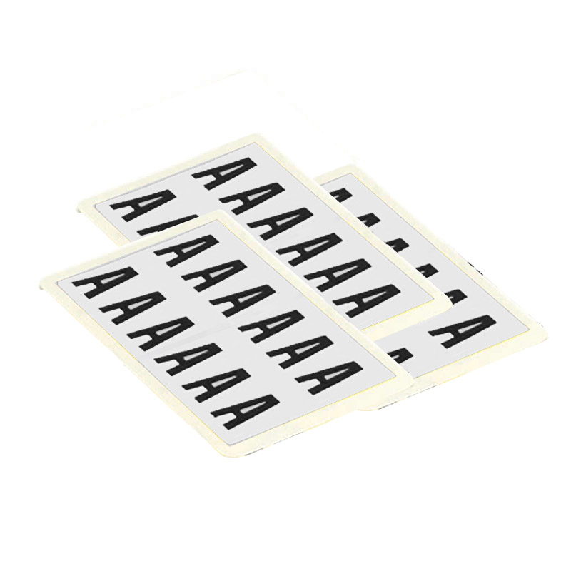 White Labels - Letter Pack - 12 per card - (pack of 26 cards) | CSI ...