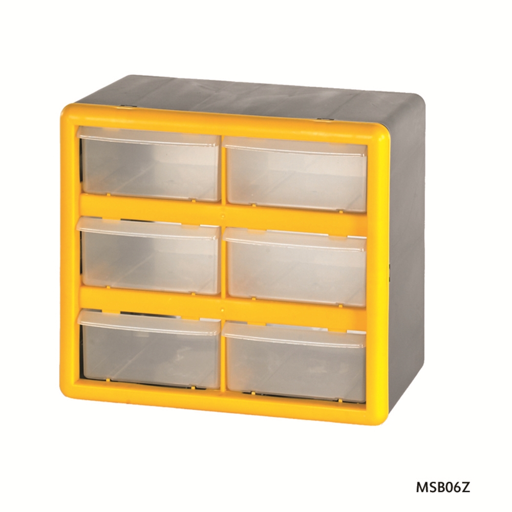 6 Compartment Storage Box | CSI Products