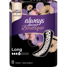 Always Discreet Boutique Long Hygieneeinlage Blasenschwache 066065 Procter Gamble GmbH