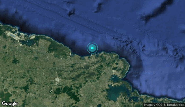 Playa Pesquero dive site in Atlantic Ocean