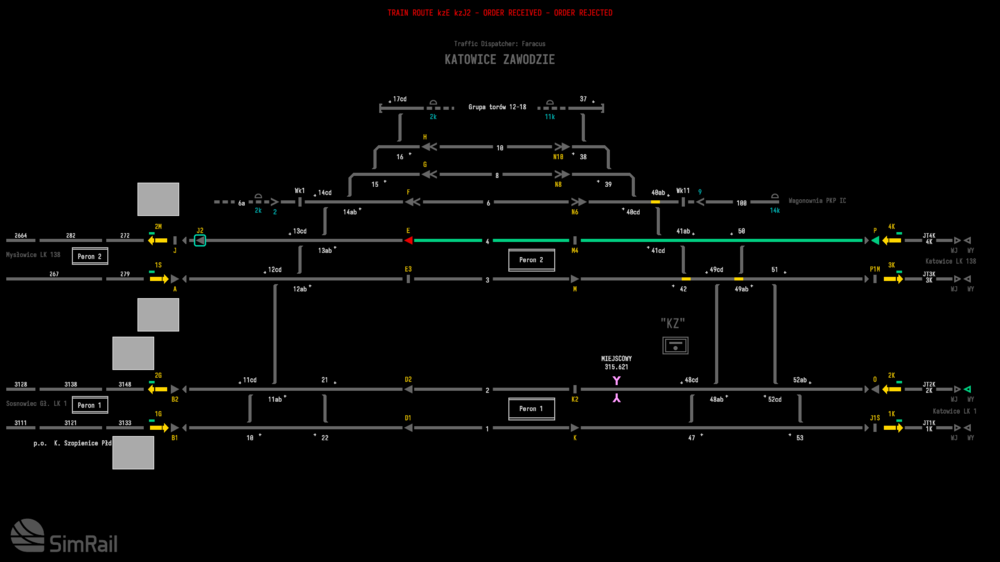 Katowice Zawdozie E J2 Pathing Not Working Issues Archive Simrail Forum 