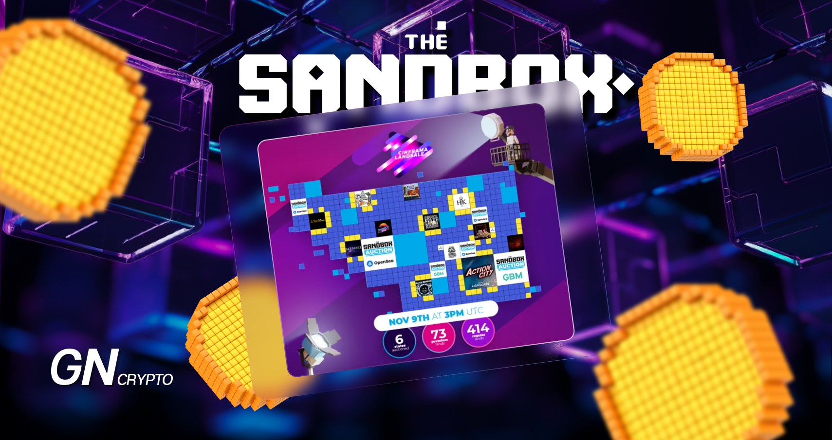 The Sandbox Opens a Cinematic District | GNcrypto News