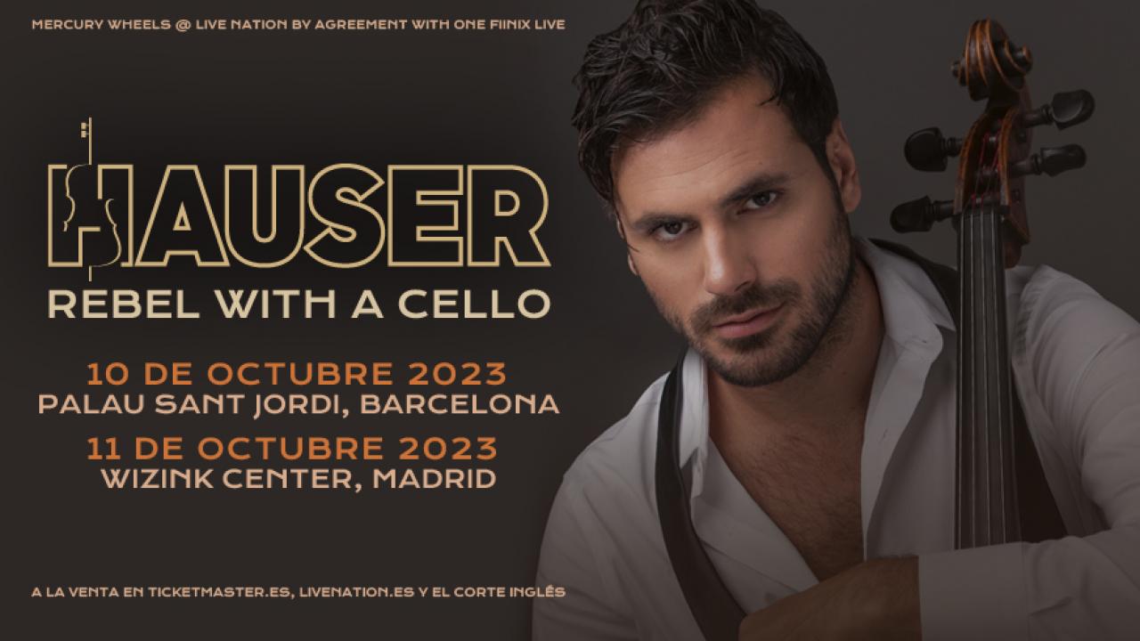 Hauser (2 Cellos) presenta The Player en Madrid y Barcelona