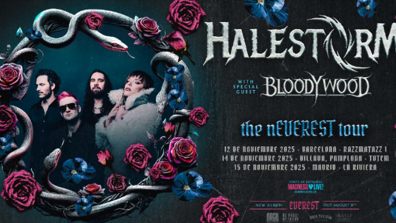 Halestorm anuncia su "nEVEREST" Tour con tres fechas en España en ...