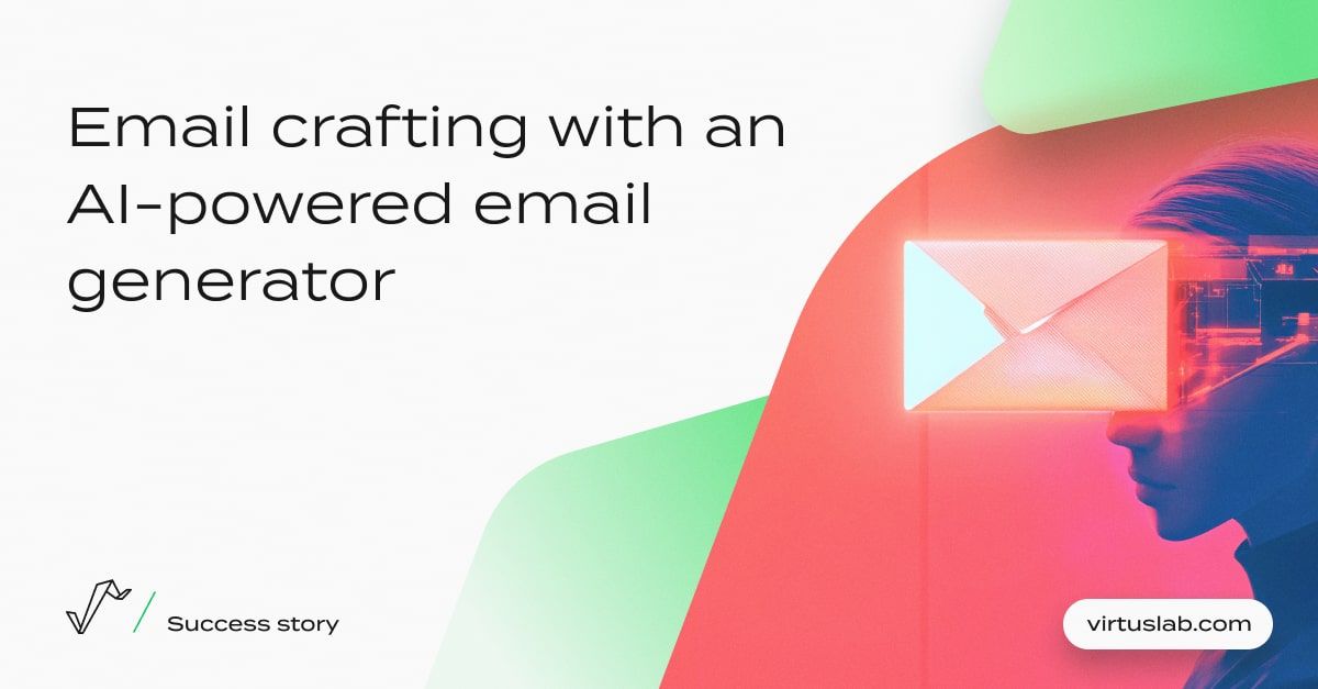 Email crafting with an AI-powered email generator
