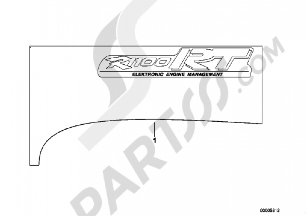 STICKER Bmw R1150RT R1150RT (R22)