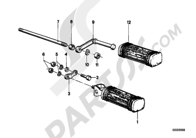 Bmw R90S R90S (2476). 分解図 純正部品をオンライン購入