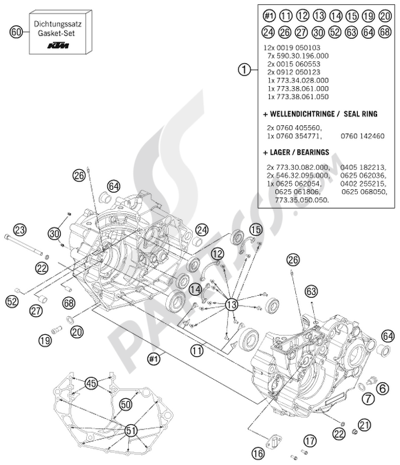 Despiece KTM 450 RALLY FACTORY REPLICA 2016 EU | Repuestos originales ...