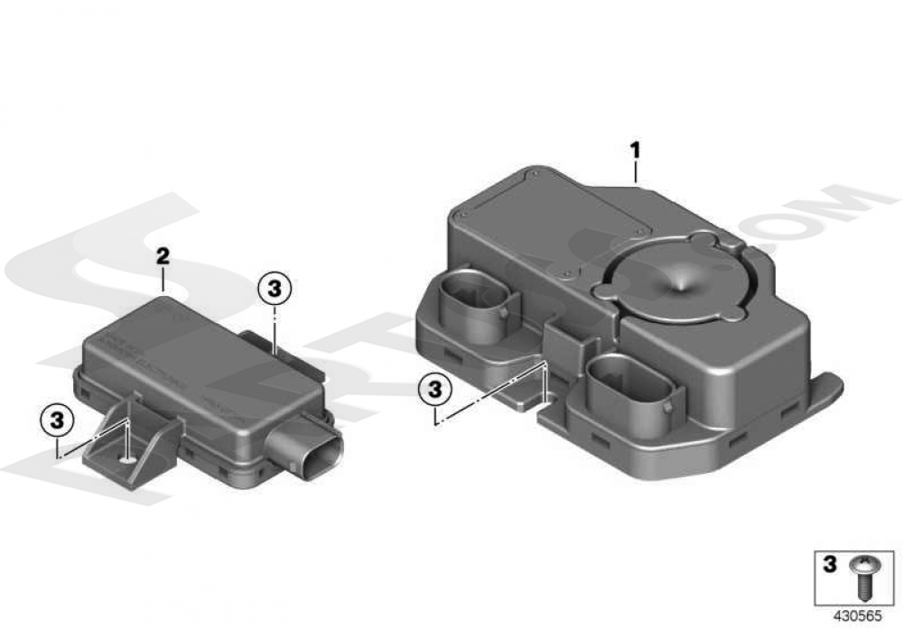 Unidades de mando DWA y RDC Bmw R1250GS Adventure 2018-2020 (K51)