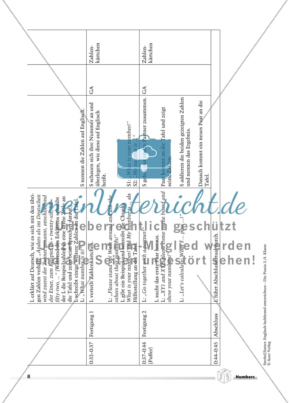Numbers Counting To 100 MeinUnterricht