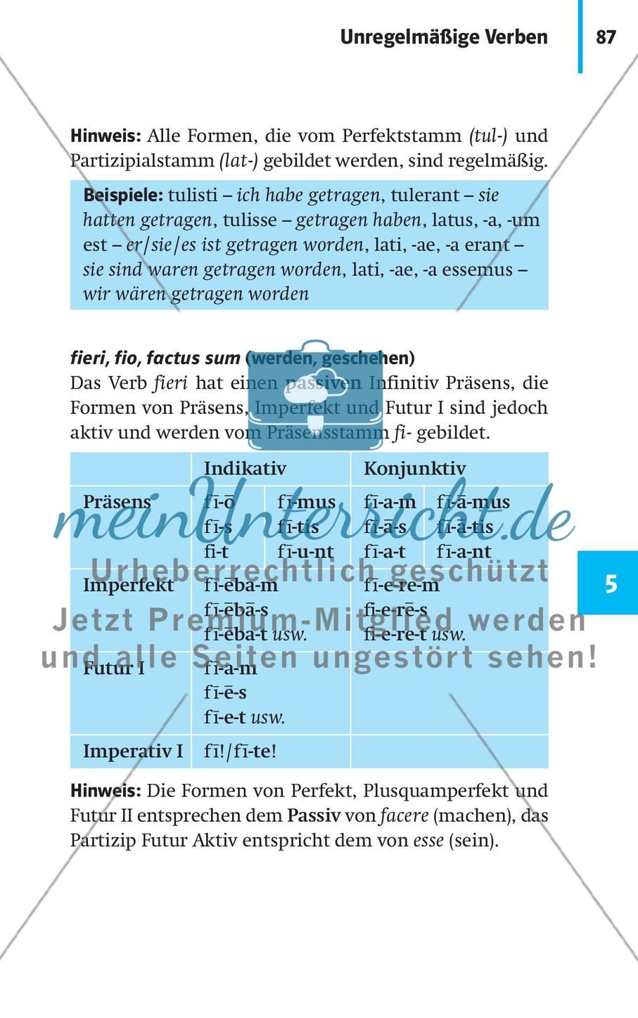 Das Verb - meinUnterricht