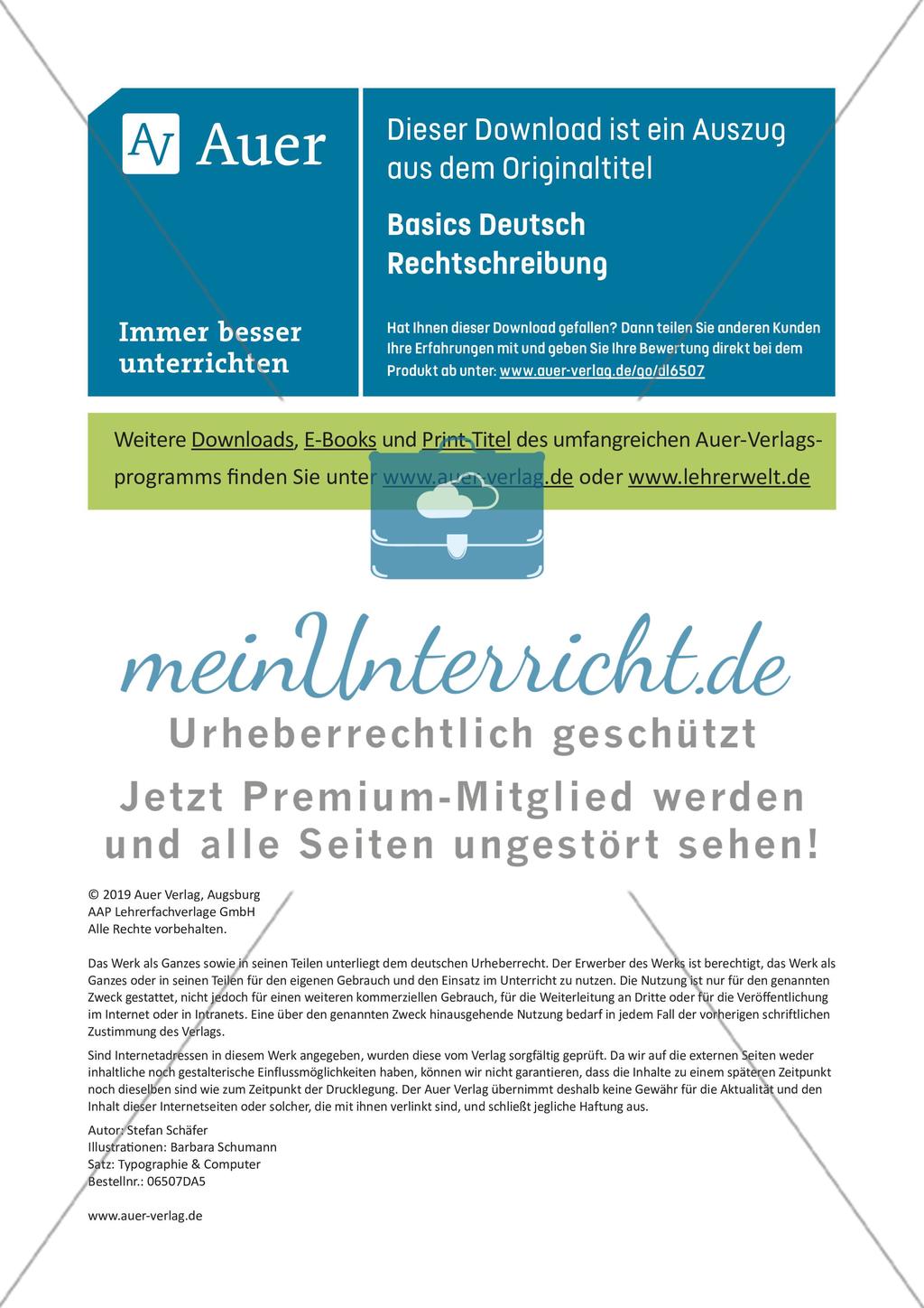 Silbentrennung und Umgang mit dem Wörterbuch - meinUnterricht Silbentrennung und Umgang mit dem Wörterbuch - meinUnterricht