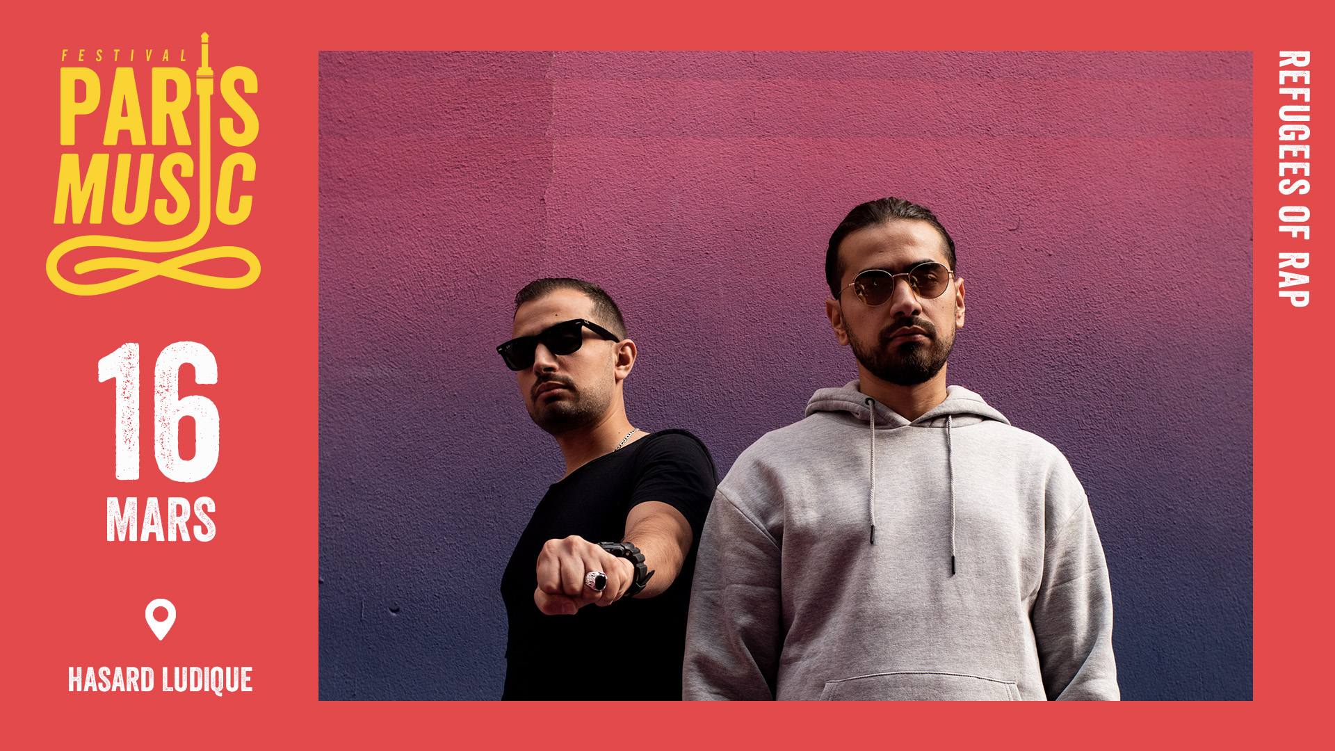 Festival Paris Music - Refugees of rap | Le Hasard Ludique