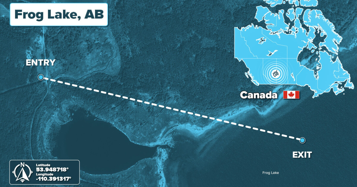 Drilling into a frozen lake for First Nations water supply - Drillguide