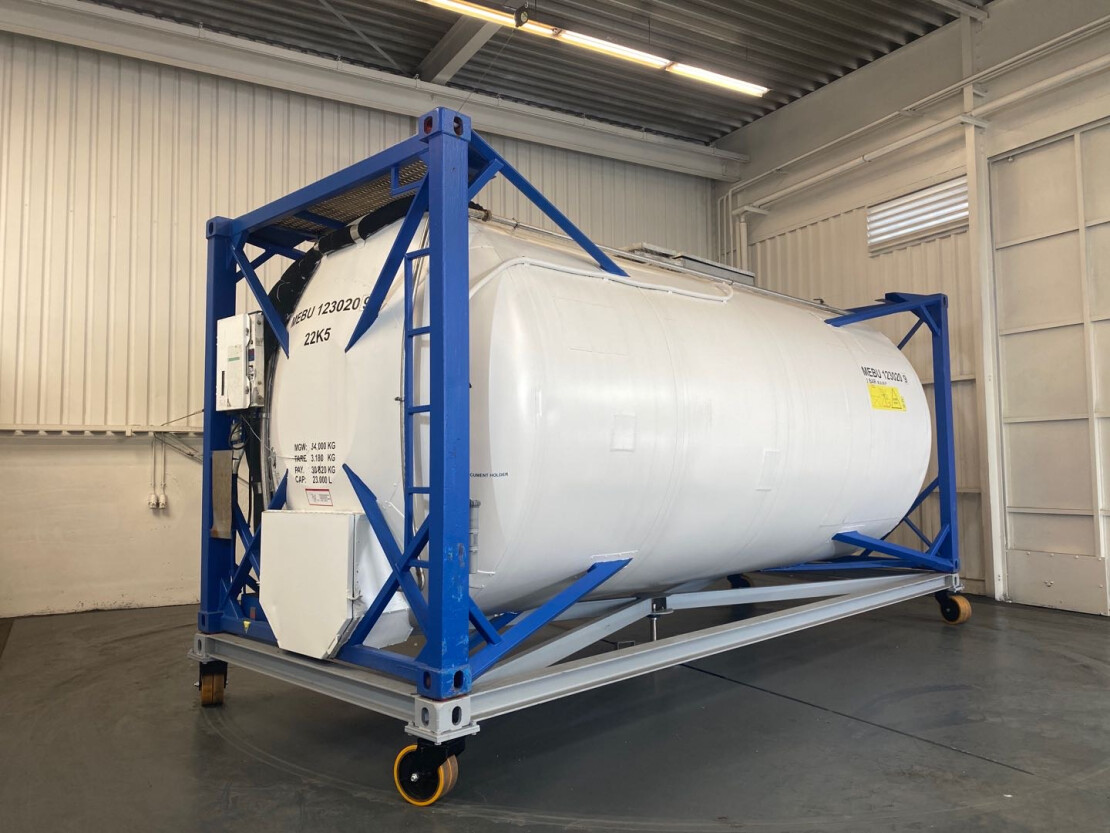 20FT ISO Tanks for Food & Chemical Transport - Meeberg