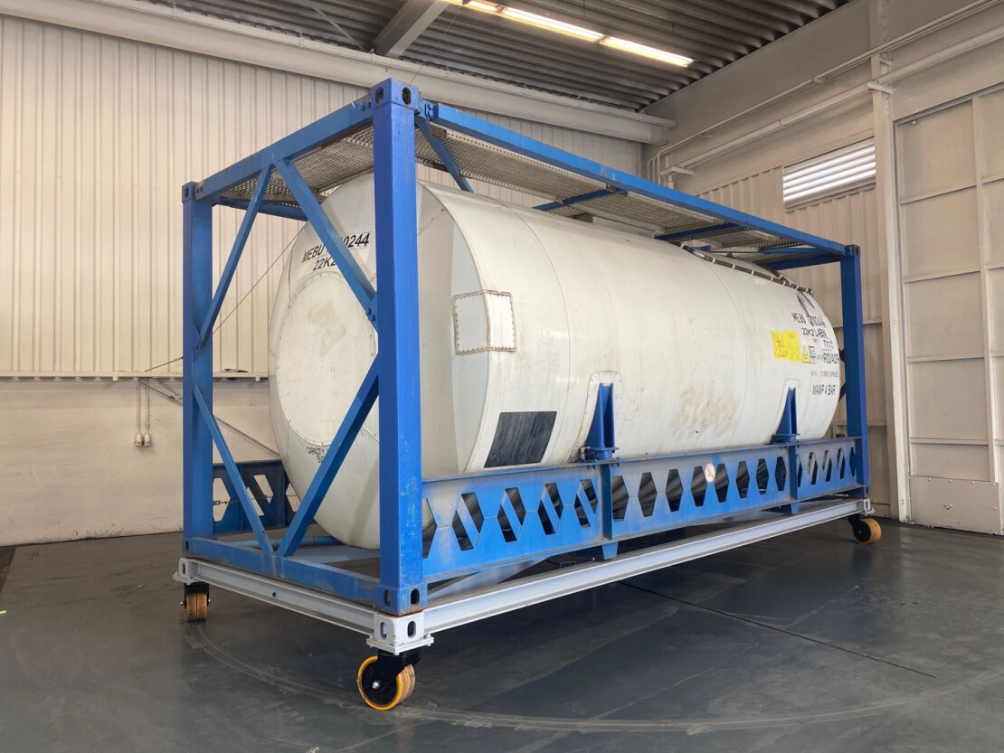 Used 20FT ISO Tank Container chemical | Meeberg - Meeberg