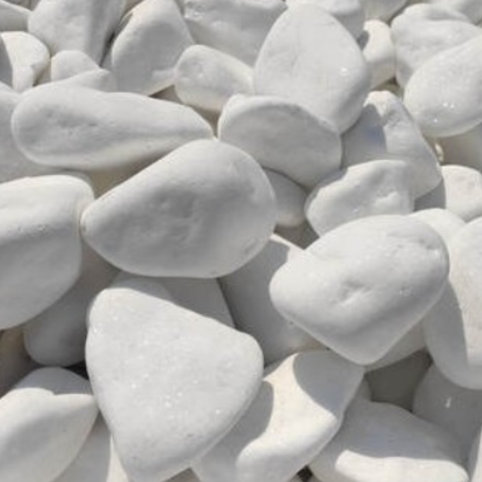 Pietre decorative marmura Marble Pebbles 2-4cm, 25kg
