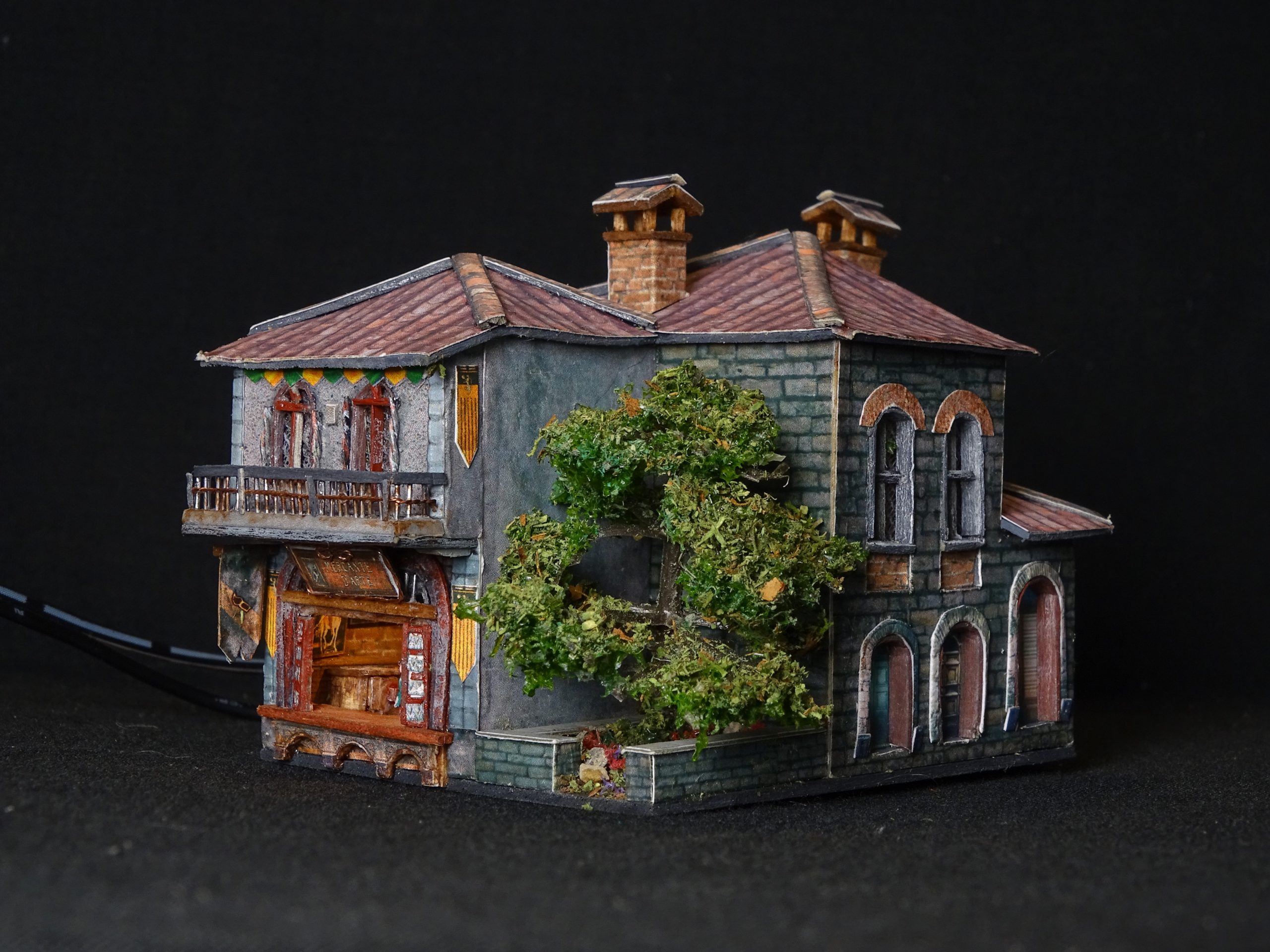Assassin’s Creed Villa Diorama by Iain Shields - The Art of Modeling Club