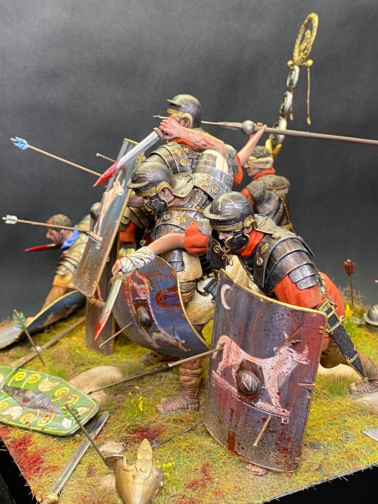 The Last Stand of the IX Legion by Marcus White - The Art of Modeling Club