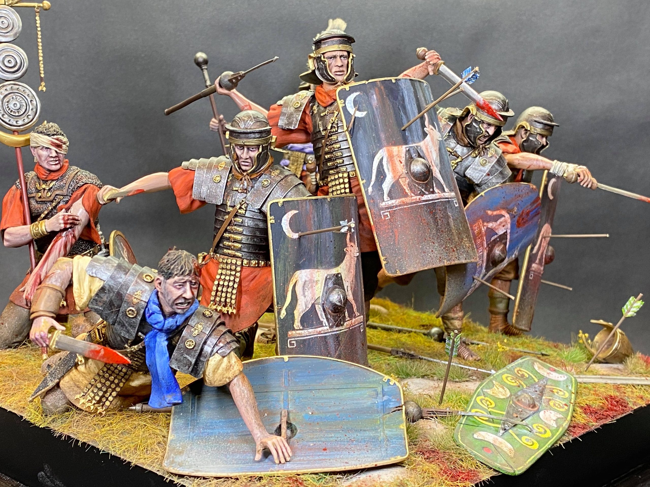 The Last Stand of the IX Legion by Marcus White - The Art of Modeling Club