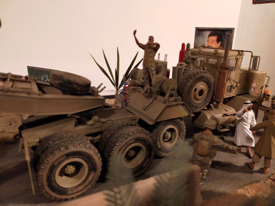 Iraq diorama by Rob Shipper - The Art of Modeling Club