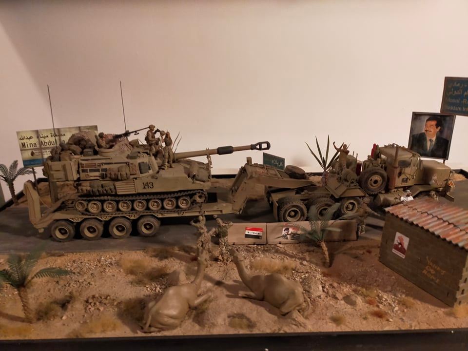 Iraq diorama by Rob Shipper - The Art of Modeling Club