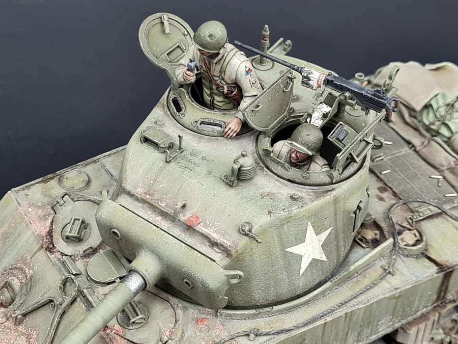 Sherman M4A3 by Spud Edwards - The Art of Modeling Club