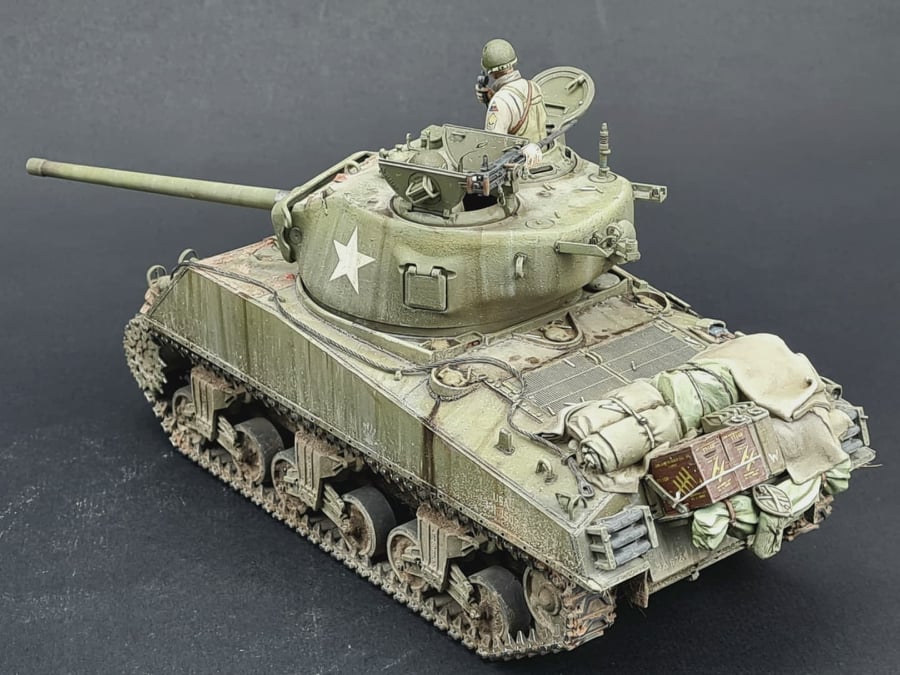Sherman M4A3 by Spud Edwards - The Art of Modeling Club