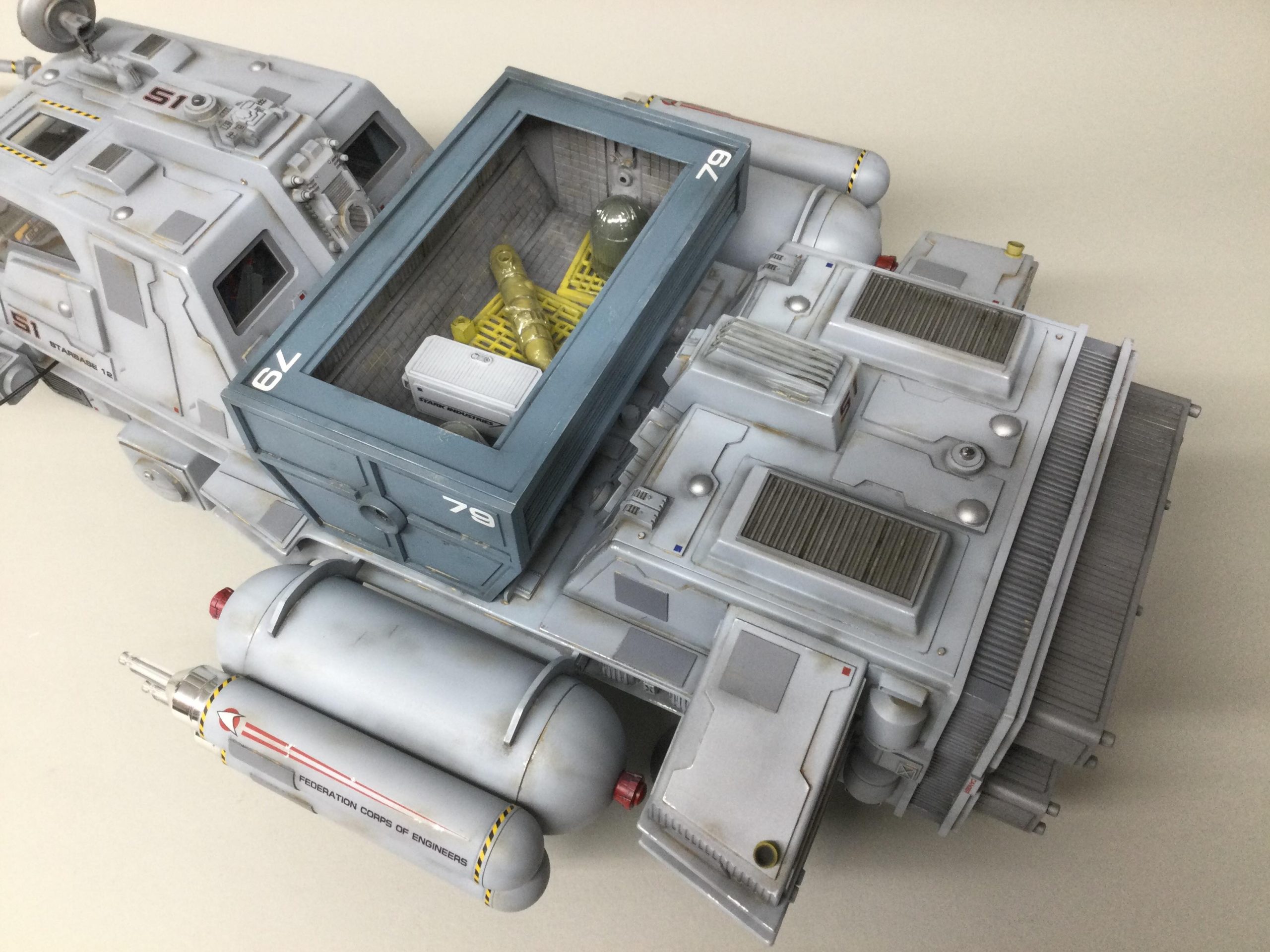 Federation Work Shuttle by Jeff Pollizzotto - The Art of Modeling Club