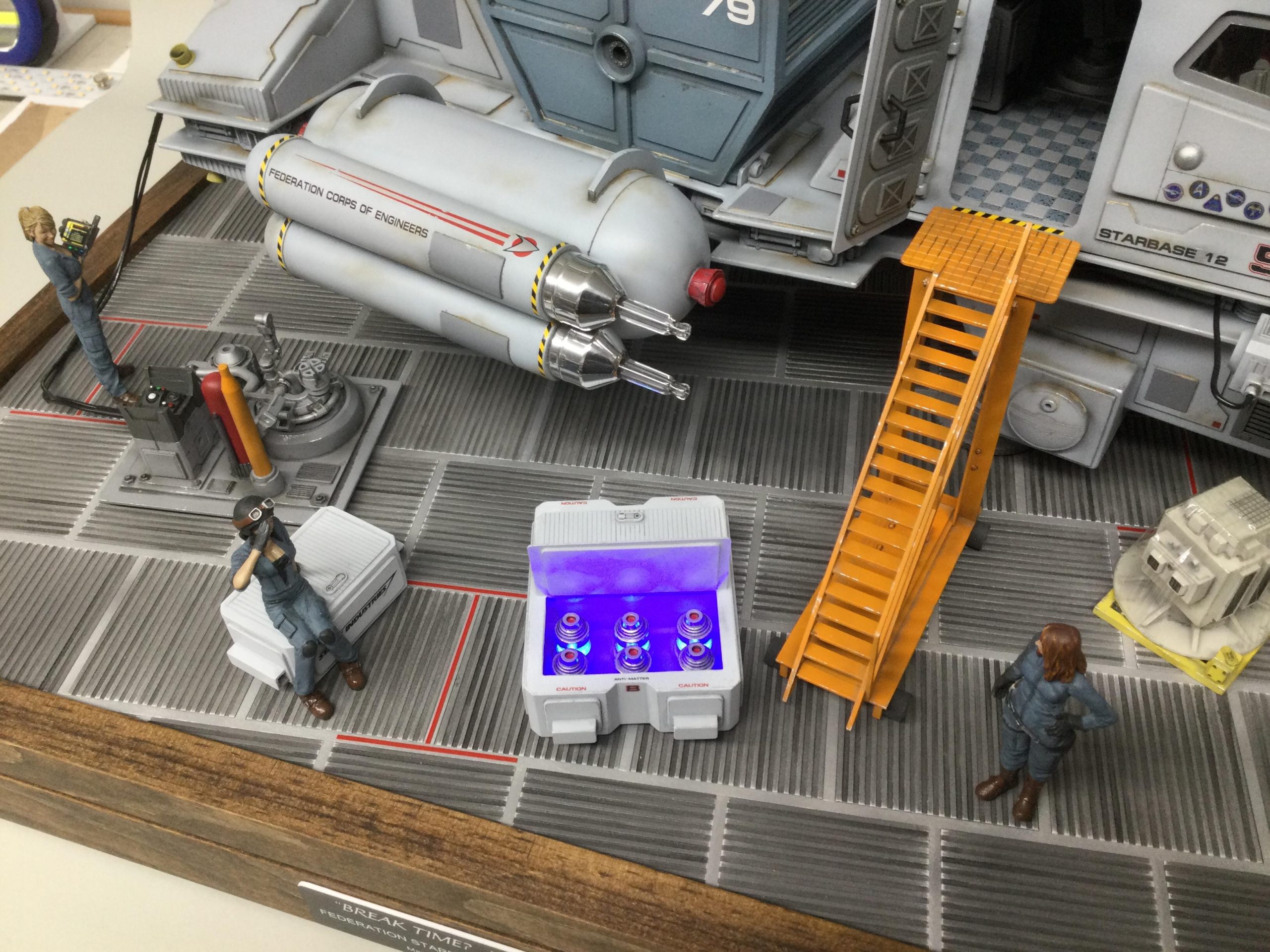 Federation Work Shuttle by Jeff Pollizzotto - The Art of Modeling Club