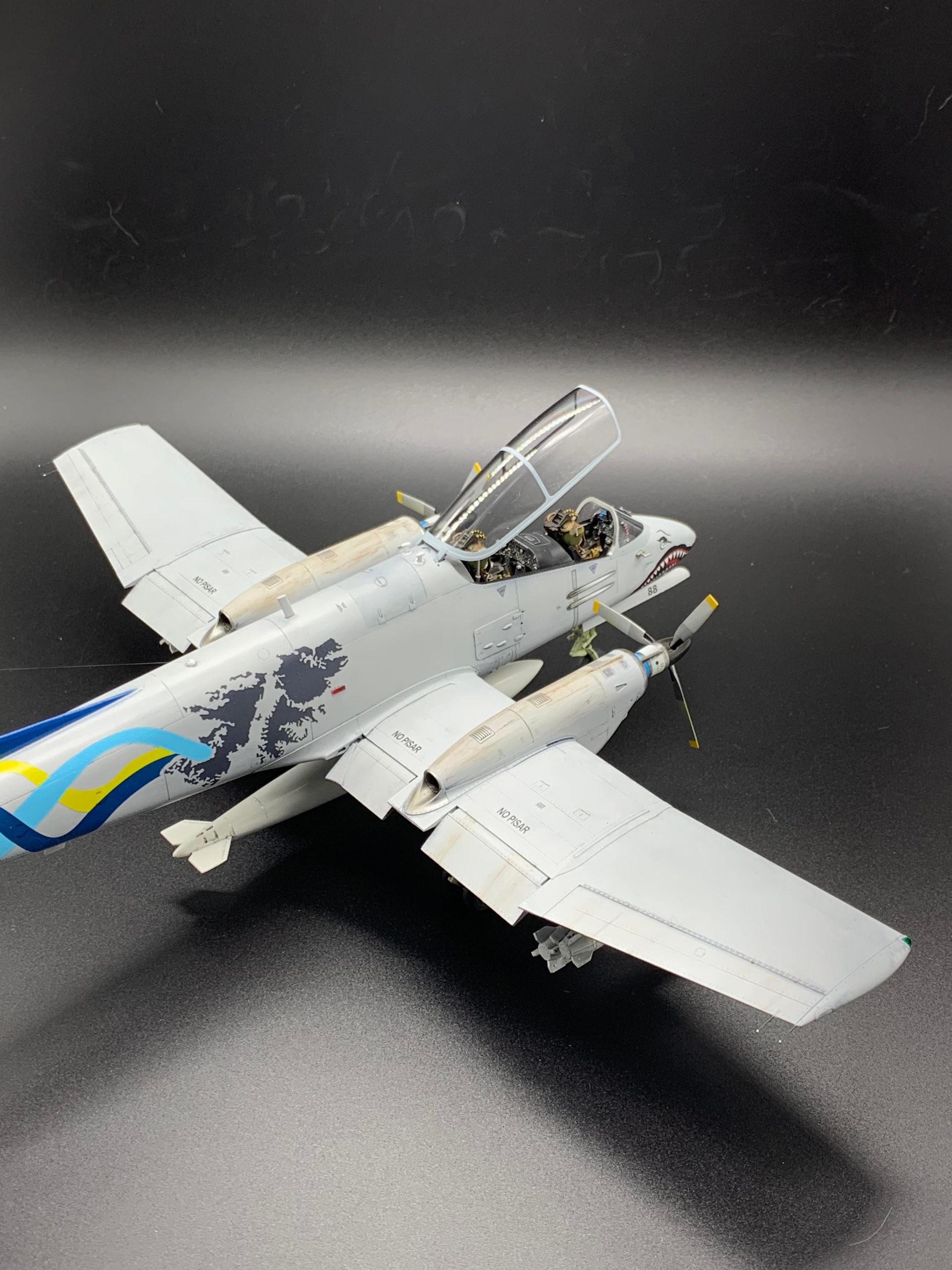 FMA IA-58 Pucará by Chris Derks - The Art of Modeling Club