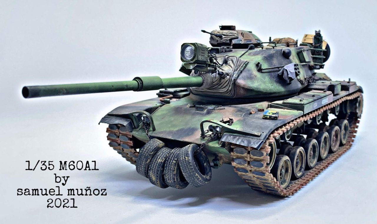 M60A1 with a NATO camo by Samuel Josue Muñoz - The Art of Modeling Club