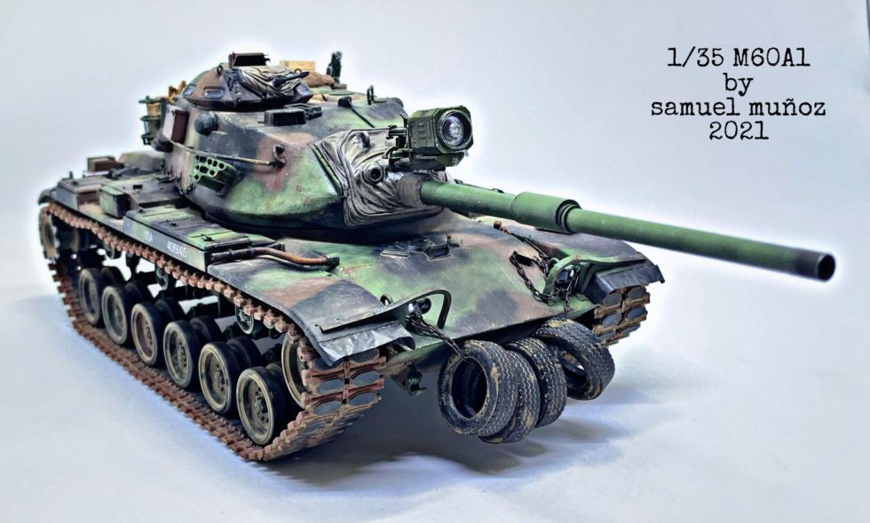 M60A1 with a NATO camo by Samuel Josue Muñoz - The Art of Modeling Club