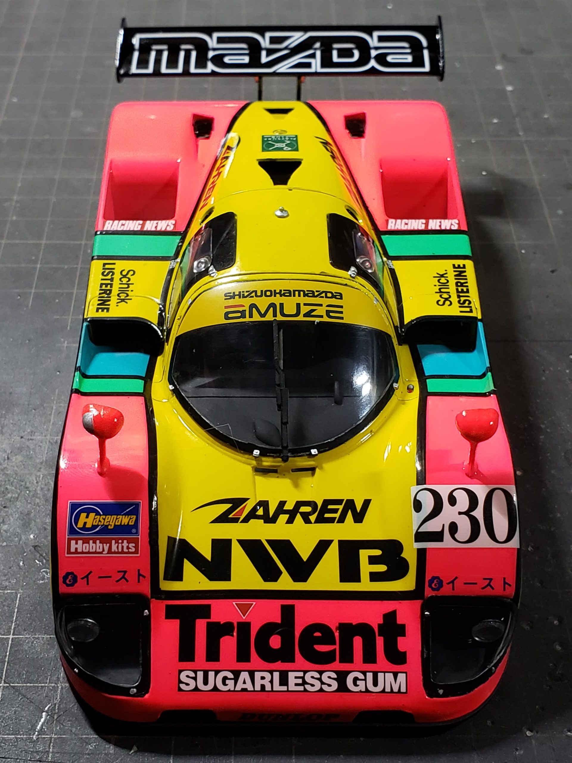 Mazda NWB 767B by William Tang - The Art of Modeling Club