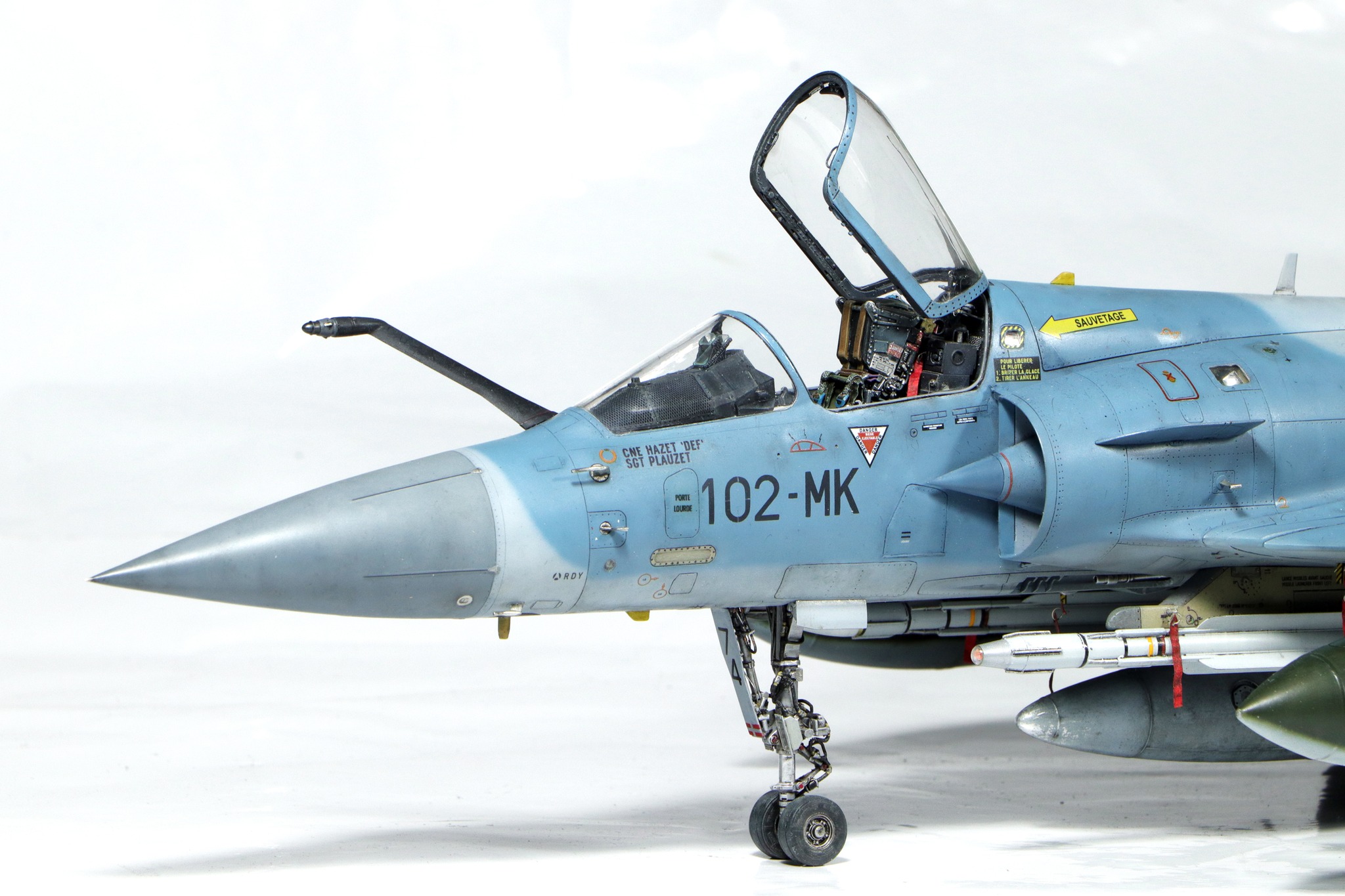 Mirage 2000D & Mirage 2000-5 by Romain Flechon - The Art of Modeling Club