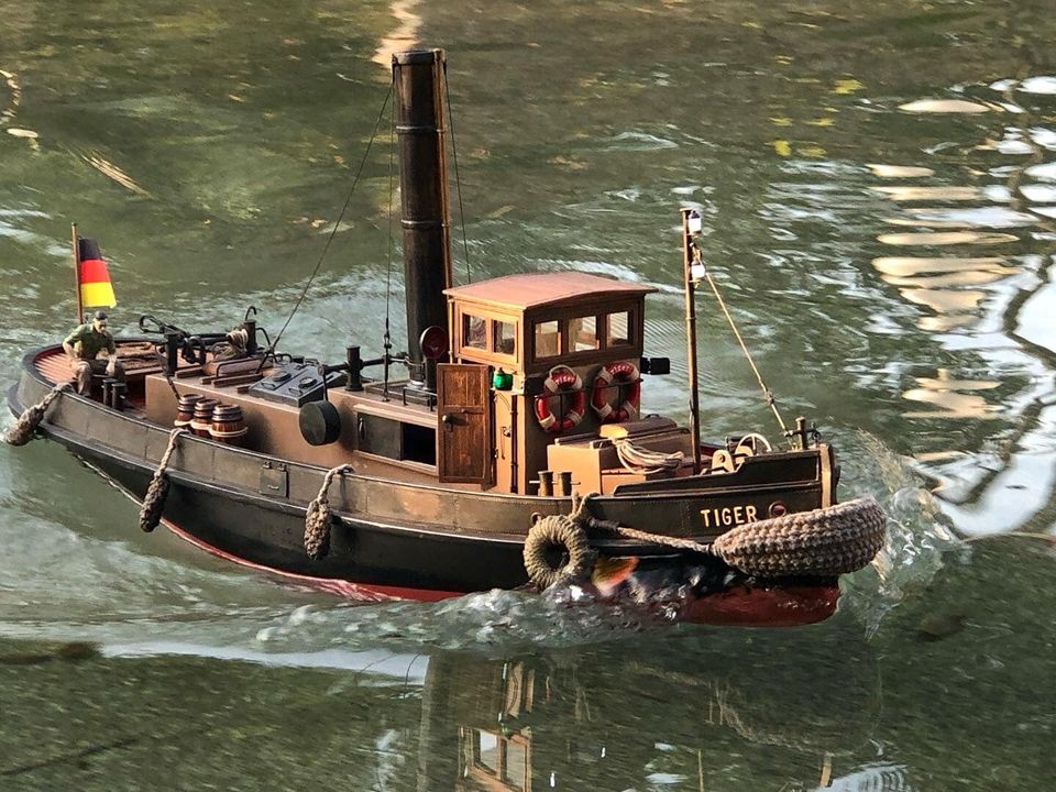 Tug Tiger by Ken Wong - The Art of Modeling Club