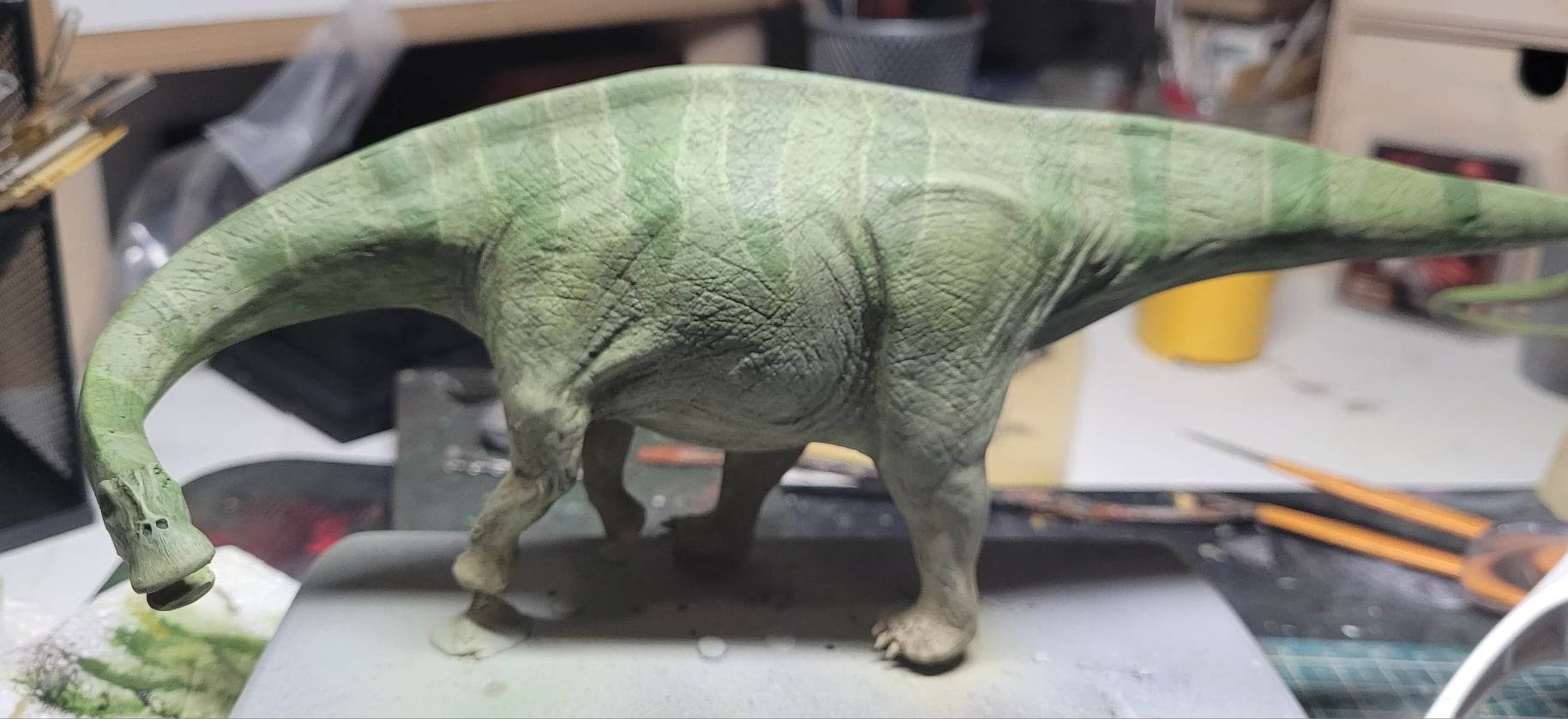 Nigersaurus by Paolo Solvi - The Art of Modeling Club